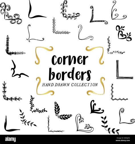Simple Elegant Corner Borders