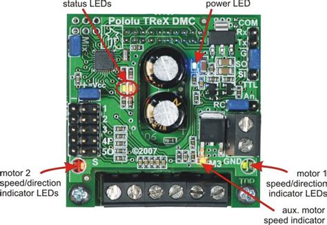 Pololu Trex Dual Motor Controller Dmc01 Pololu 777 Core Electronics