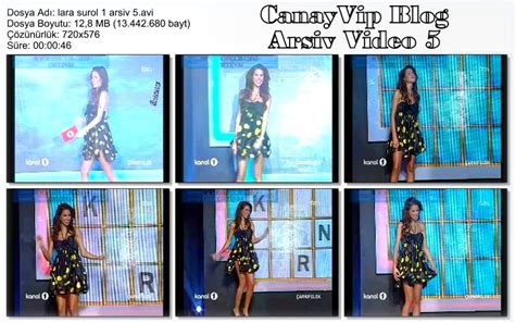 Canay TV Arşiv Lara Surol Seksi Mini Etek Bacak Frikikleri Çarkıfelek