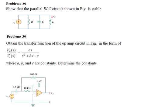 Solved Problems 29show That The Parallel Rlc ﻿circuit Shown