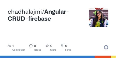 Github Chadhalajmiangular Crud Firebase