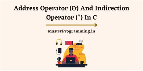 address operator and and indirection operator in c