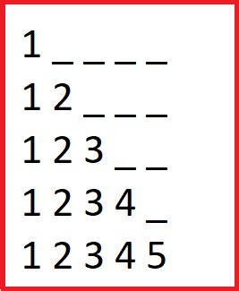 Half Pyramid Of Numbers Pattern Program In C Dot Net Tutorials