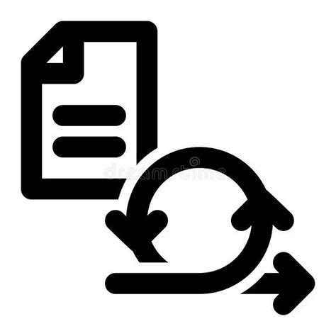 Documentation Agile Agile Documentation Outline Icon Stock Vector