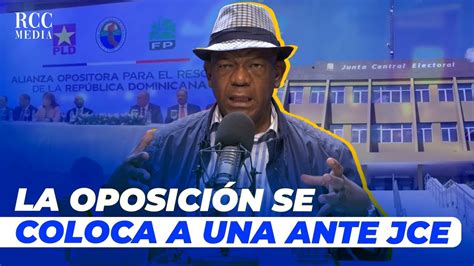 Julio Martinez pozo La oposición se coloca a una ante JCE YouTube