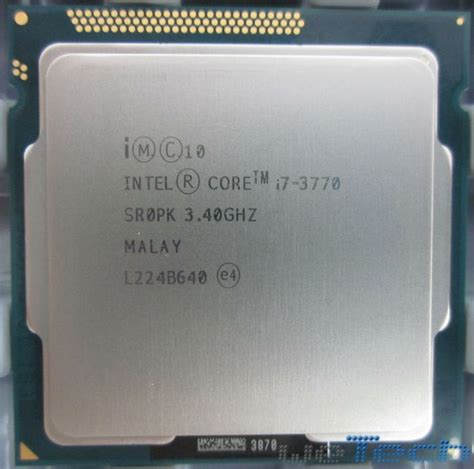 Процессор Intel Core I7 3770 Ivy Bridge 3400mhz Lga1155 L3 8192kb Oem