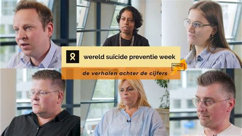 Wereld Suïcide Preventie Week De Verhalen Achter De Cijfers Youtube