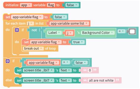 Solved About For Each Item In List Questions About Thunkable