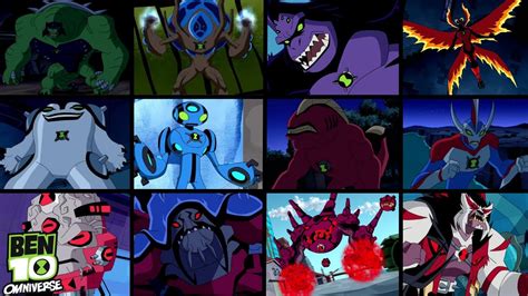 All Ultimate Aliens Of Ben