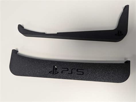 Ps5 Slim Disc Drive Horizontal Stand With Logo Remixed By Stealthyhydra