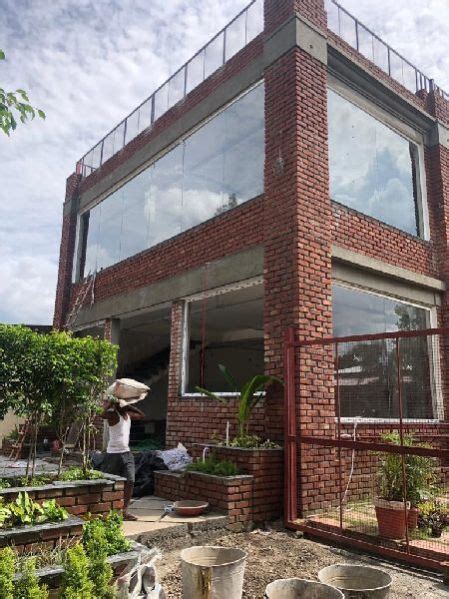 Rectangular Polished White UPVC Fixed Window Opening Pattern Hinged