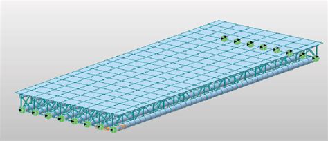 Finite Element Model Of A Superstructure With Main Trusses Download