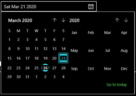 Datepicker Background Highlight On Todays Date Not Visible In High Contrast Mode In Chromium