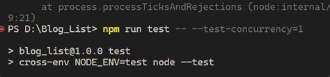 Nodejs Same Command Running Differently In Vscode Terminal And