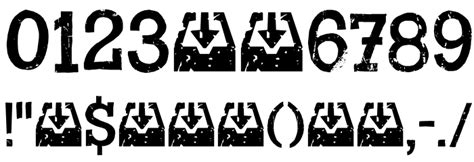 Return Policy Demo Regular Font