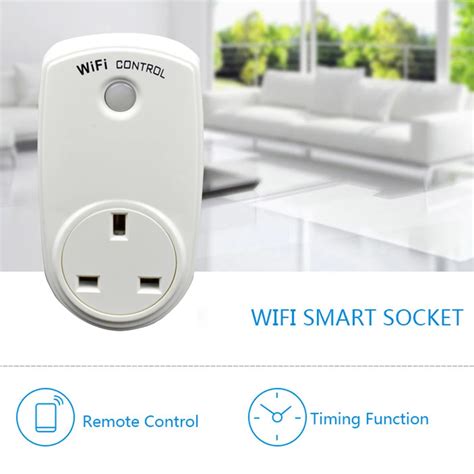 Buy Wireless Smart Socket Wifi App Remote Uk Plug 3g