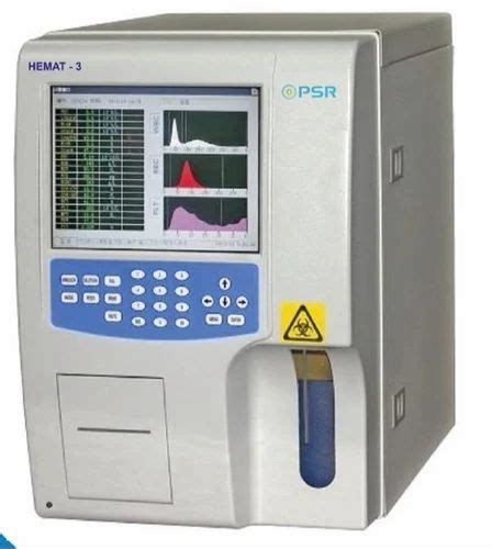 Manual Mispa Count X Automated 3 Part Differential Hematology Analyzer