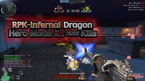 Crossfire West Rpk Infernal Dragon Hero Mode X 655 Kills Youtube
