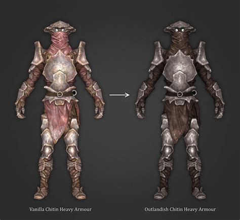 Outlandish Chitin Armour At Skyrim Nexus Mods And Community