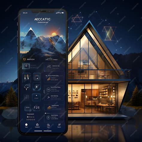 Premium Ai Image Mobile App Design Of Architecture Architectural