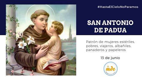 San Antonio De Padua Misioneros Digitales Católicos Mdc