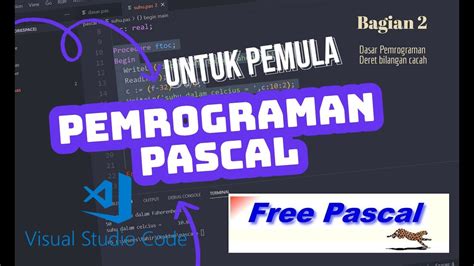 Pemrograman Pascal Bagian Membuat Flowchart YouTube