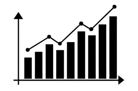 Graph Icon In Trendy Style Diagram And Graph Statistic Vector Icon Set