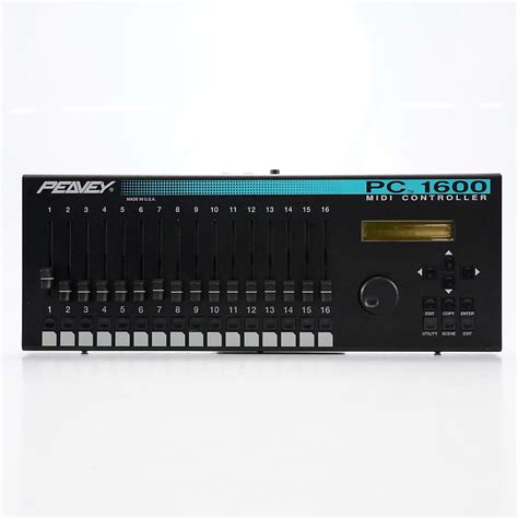 Peavey Pc 1600 16 Fader Midi Controller 53026 Reverb
