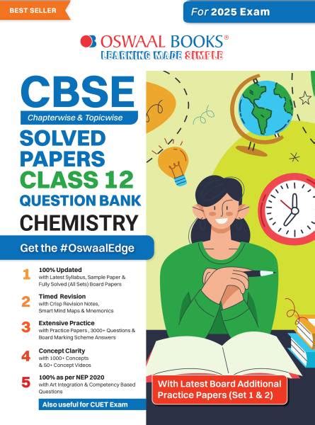 Oswaal Cbse Question Bank Class 12 Chemistry Chapterwise And Topicwise