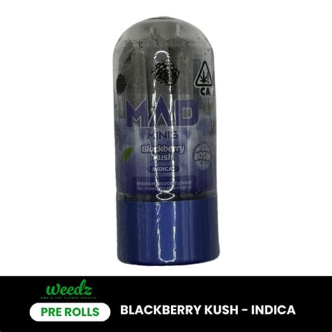 Mad Minis Infused Pre Rolls 1g Weedz Dc