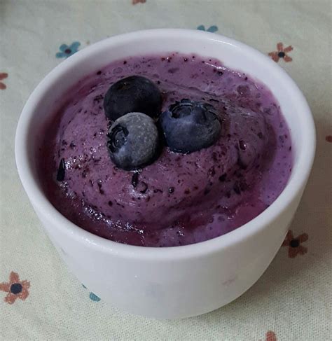Home Made 블루베리 아이스크림