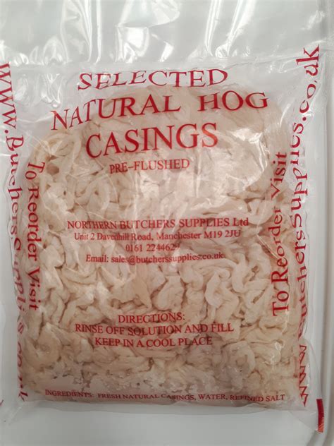 Hog Casings 35 38 Pack Of 10 Northern Butchers Supplies