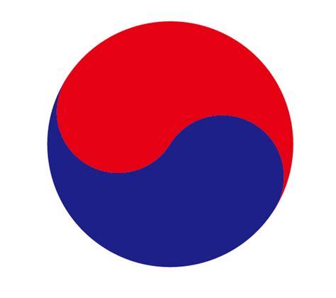 [사랑파워 블로그]일러스트레이터 한글판 7장 태극문양 그리기 패스파인더를 사용하여 이미지 나누기 합치기 크기 도구 사용