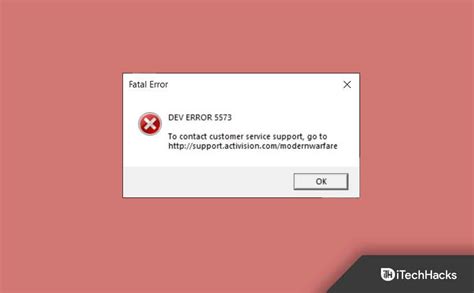 7 Ways To Fix Cod Warzone Dev Error 5573