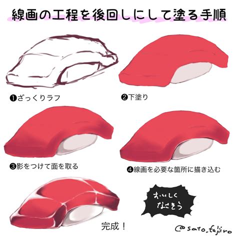 線画がめんどくさいので後回しにする事にしましたイラストメイキングあり きつねスクリュードライバ 食品イラスト 食品の描画