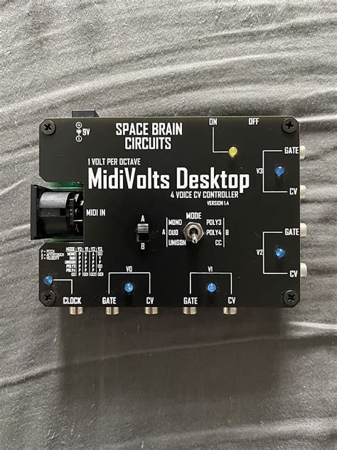 Space Brain Circuits Midivolts Desktop Reverb