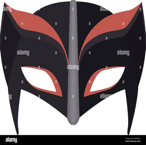 Superpower Eye Mask Hero Symbol Secret Identity Stock Vector Image