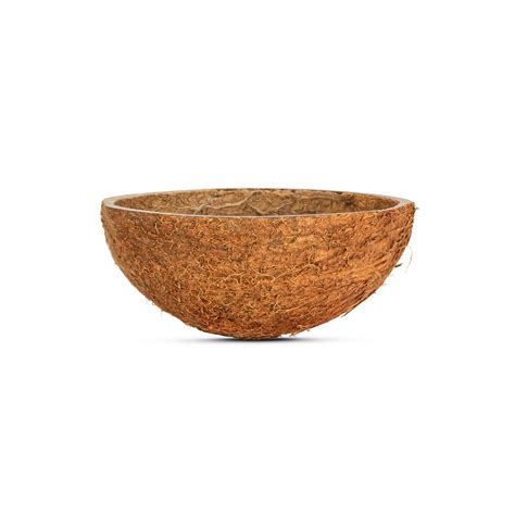 Coconut Shell With Fiber Coconut King