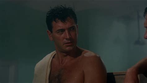 Auscaps Rock Hudson And Robert Lansing Shirtless In A Gathering Of Eagles