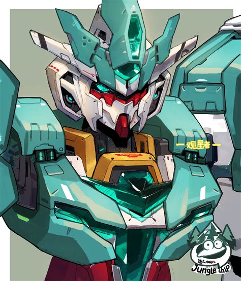 Nepteight Gundam Gundam And 2 More Drawn By Wu Qiao Danbooru