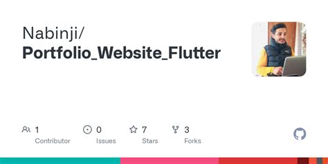 Github Nabinjiportfoliowebsiteflutter