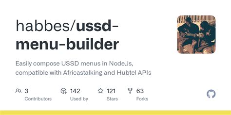 Github Habbesussd Menu Builder Easily Compose Ussd Menus In Nodejs