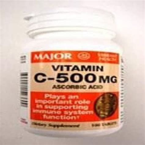 Harvard Drug Vitamin C 500mg Tabs Box Of 100 Pack Of 4 Shelhealth