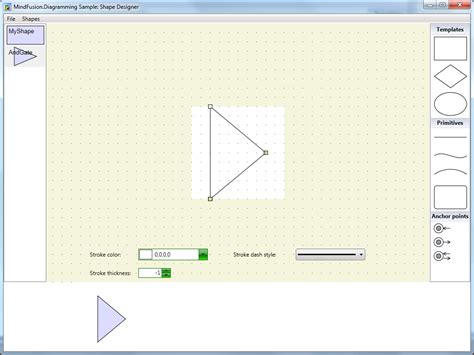 Design Custom Shapes With Wpf Diagram Mindfusion Company Blog