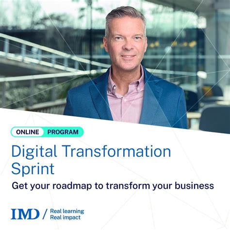 Digital Transformation Sprint Accelerate Your Transformation Imd
