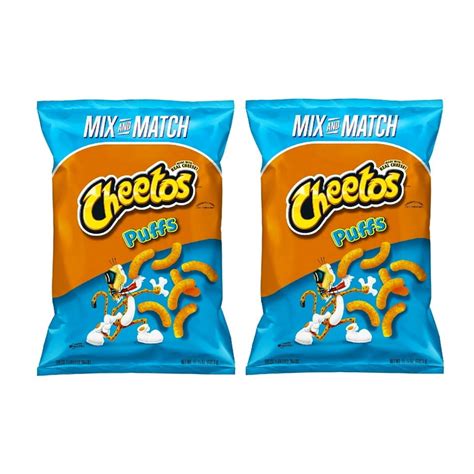 Cheetos Puffs Cheese Flavored Snacks Oz Bags 40 Count 54 Off