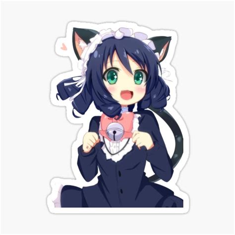 Cyan Hijirikawa Sticker By Kingedguin Redbubble