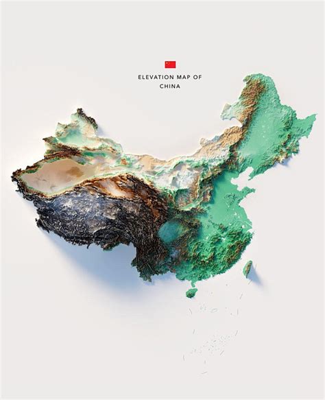 中国3d地图
