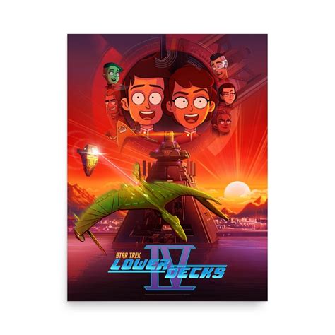 Star Trek Lower Decks Staffel 4 Poster Paramount Shop
