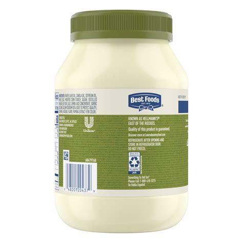 Mayonnaise Dressing With Olive Oil Best Foods